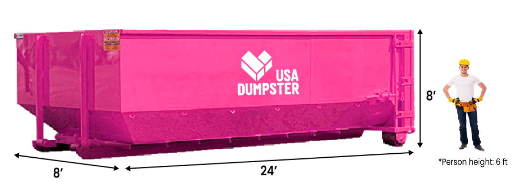 Container 40 Yards - usadumpstercompany.com